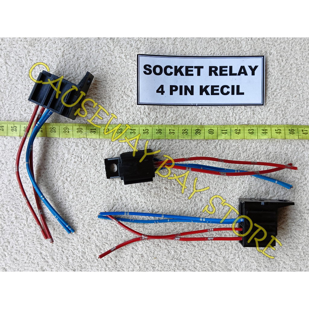 Jual SOCKET RELAY 4 PIN KECIL | Shopee Indonesia