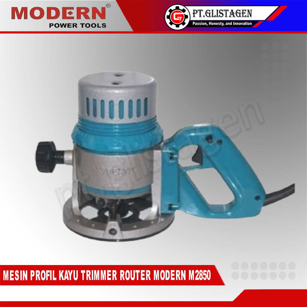 Jual MODERN M2850 Mesin Router Profil Kayu Trimmer Besar 12mm M-2850 ...