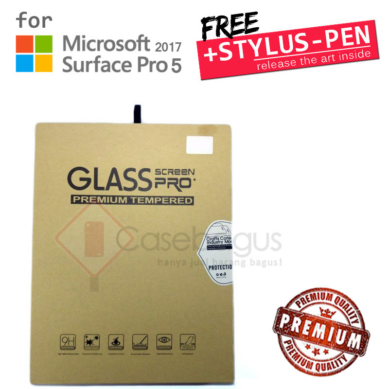 Jual Microsoft Surface Pro 5 - Premium Sapphire Tempered Glass | Shopee ...