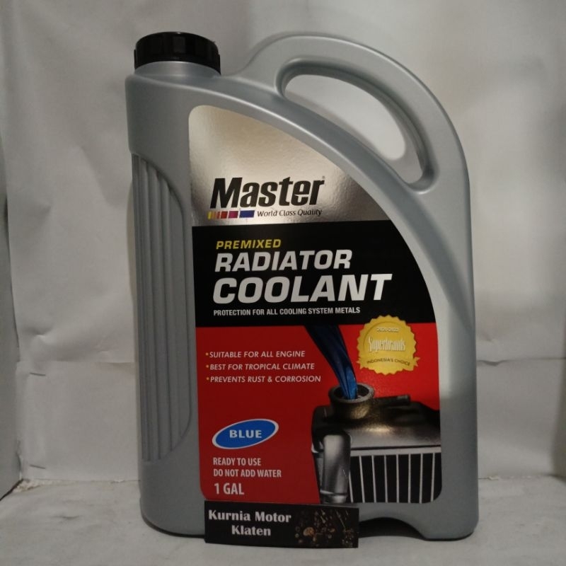 Jual Master Radiator Coolant Biru 4 LITER | Shopee Indonesia