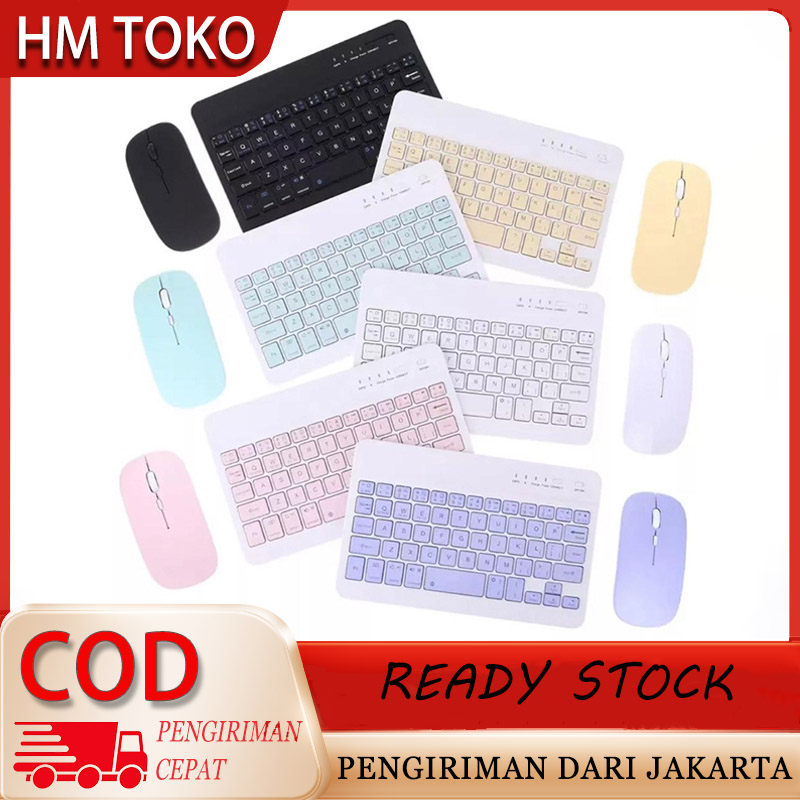 Jual Mouse dan Keyboard 3 in 1 10 Inci Ringan Portabel/Keyboard ...