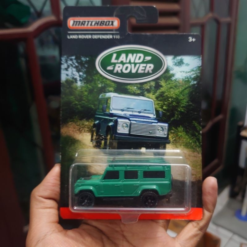 Jual Matchbox Land Rover Defender 110 Card Bubble Not Mint (Loose ...