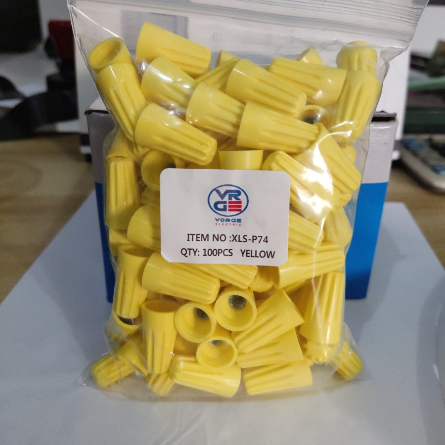 Jual Lasdop / Screw on wire xls-p74 kuning VORGE XLSP74 BUKAN FORT ...