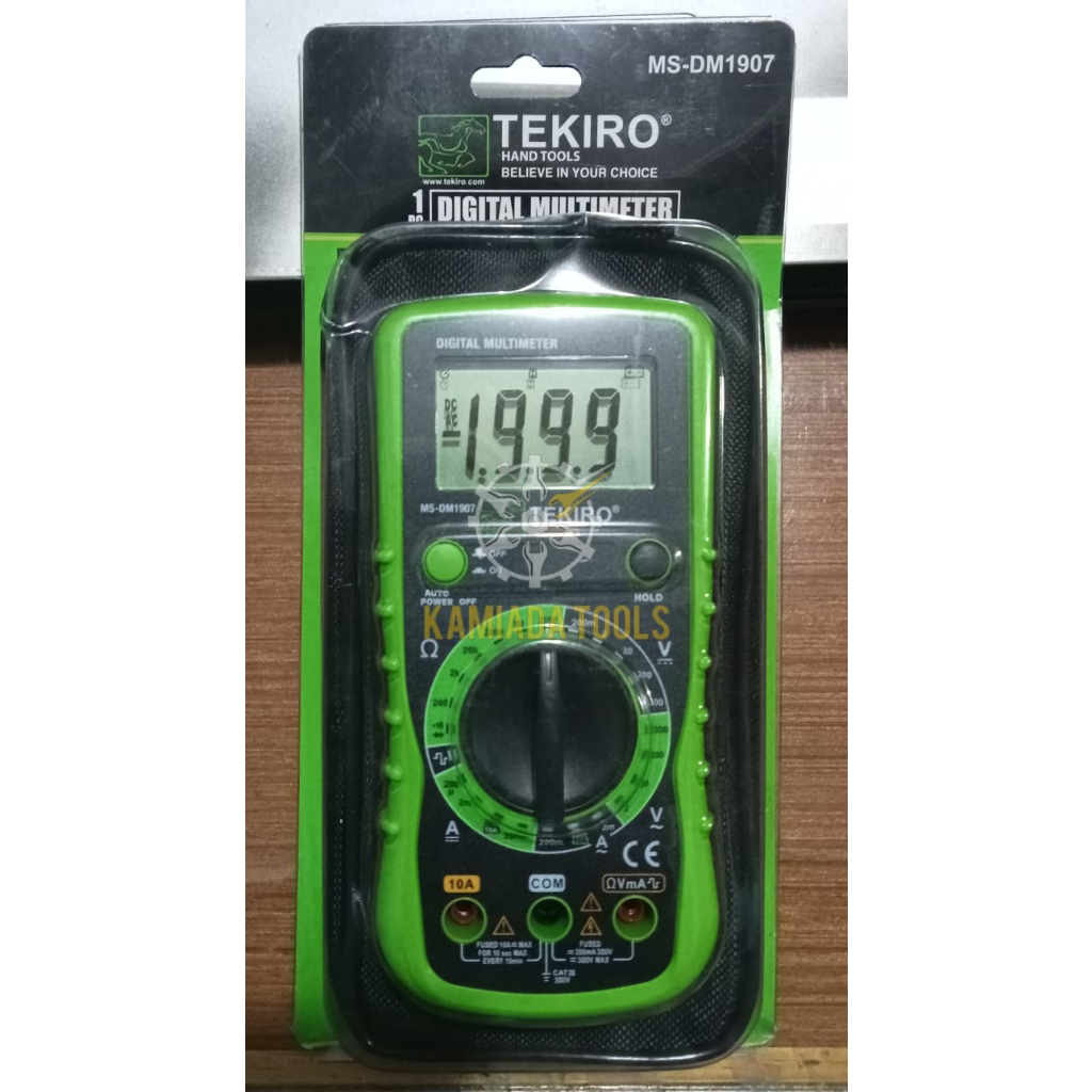 Jual Digital Multi Tester TEKIRO/Avo Meter TEKIRO/Multimeter Digital ...