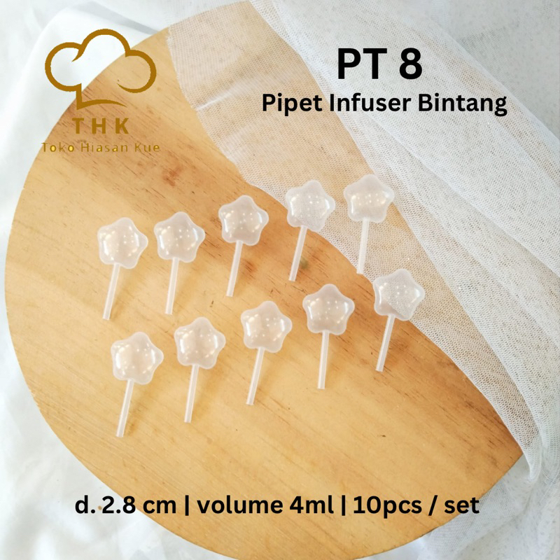 Jual PT - (10pcs) Plastic pipet infuser Vla Fla Puding | Shopee Indonesia