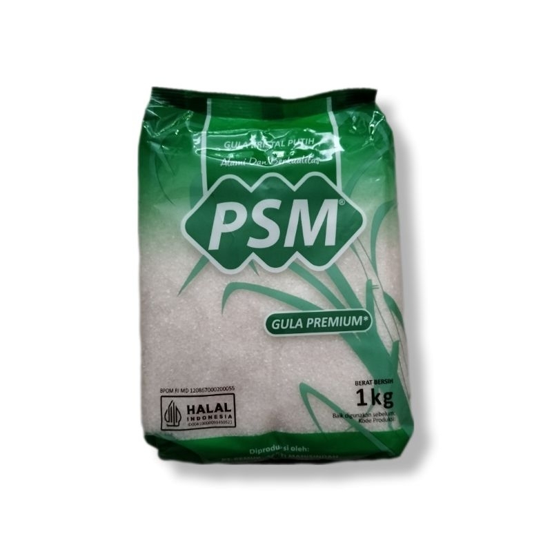 Jual Gula pasir premium PSM 1 kg | Shopee Indonesia
