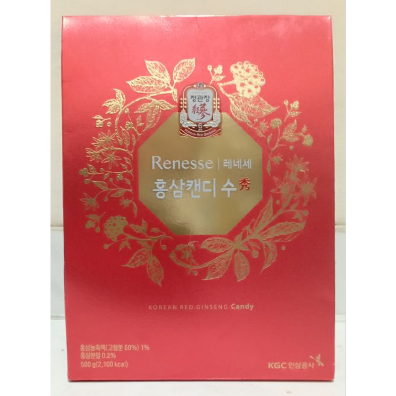 Jual 500gr Renesse Korean Red Ginseng Candy | Shopee Indonesia