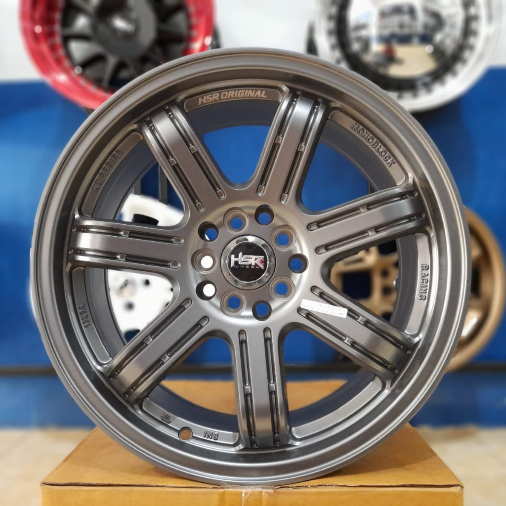 Jual Velg mobil innova, terios, outlander ring 17 lebar 7,5 rata hsr siak r17 hole 5x100 5x114,3 ...