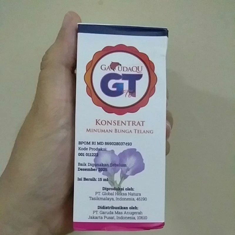 Jual GARUDAQU GT TEA Minuman bunga telang | Shopee Indonesia