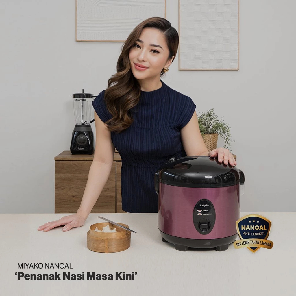 Jual Miyako magic com penanak nasi 3 in 1 mcm 508 sbc/ megicom Miyako ...