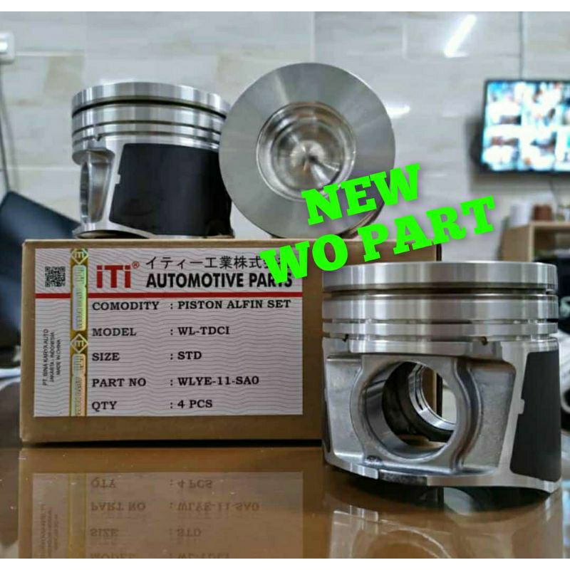 Jual Piston seher Alfin Ford Ranger 2.5 2500cc FORD Everest WL TDCI ...