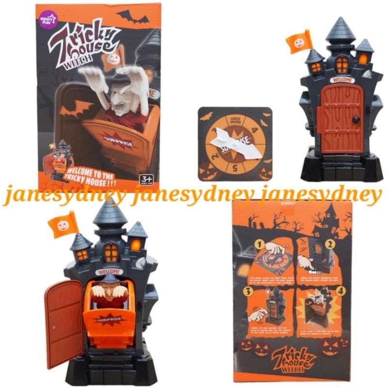 Jual Tricky House Witch Game Surprise House Halloween House KFun Games ...