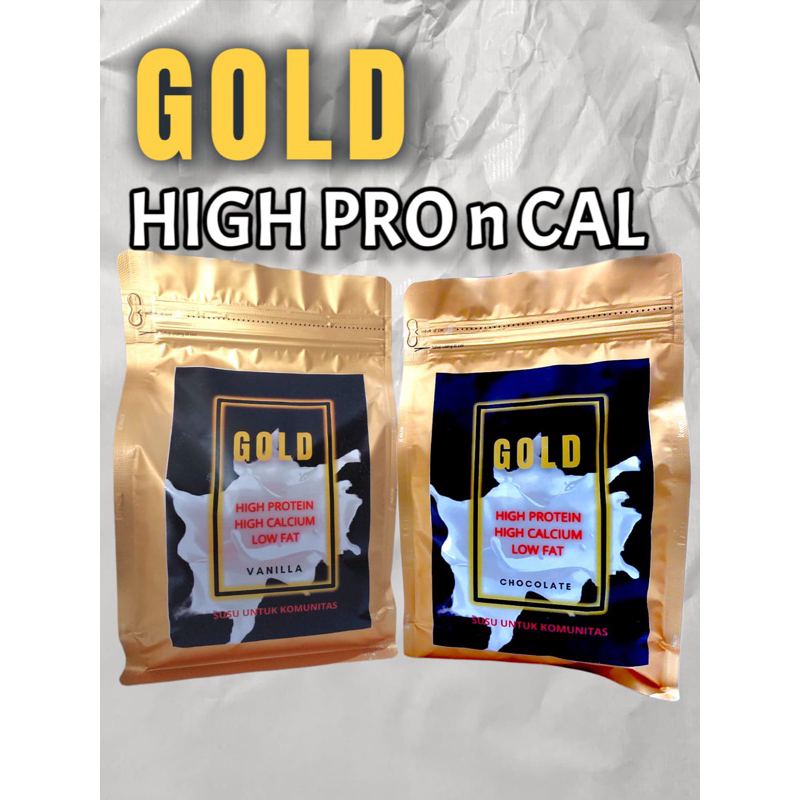 Jual OFFICIAL STORE Susu GOLD High Protein n Cal | Shopee Indonesia