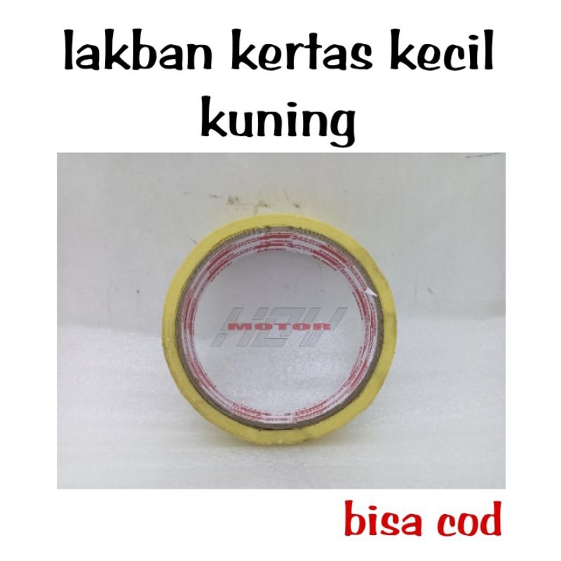 Jual lakban kertas double tape dabel tip lakban kain sazanami | Shopee ...