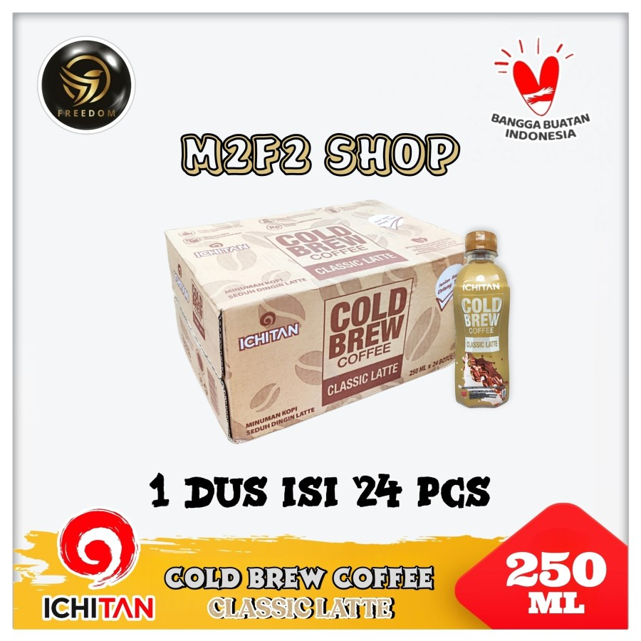 Jual Kopi Ichitan Cold Brew Classic Latte Coffee Botol Pet - 250 ml ...