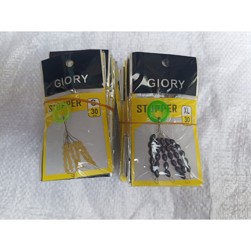 Jual Stopper Batang Float Orca Pancing Warna Hitam /Kuning Alat Pancing ...