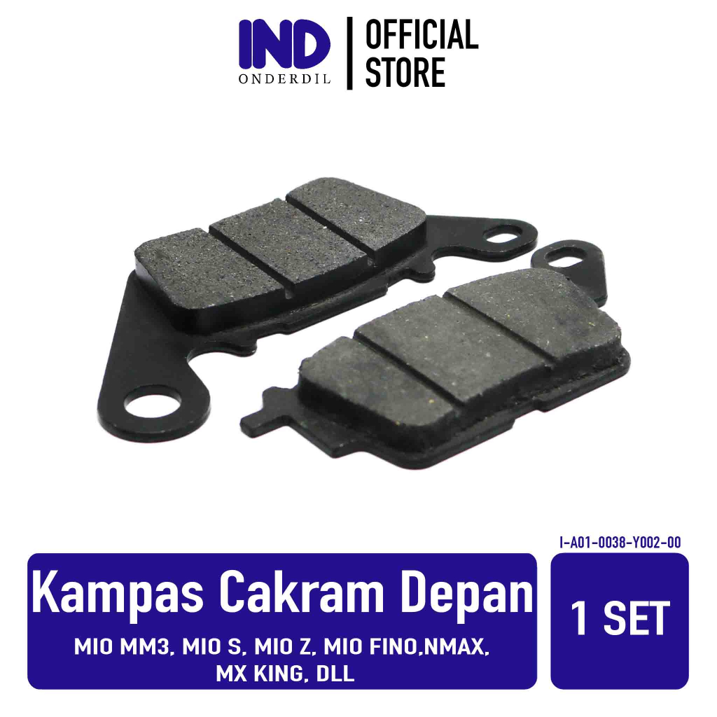 Jual IND Onderdil Kampas Rem Cakram Depan-Discpad-Disc Pad-Dispad NMAX-N MAX/Aerox 155 | Shopee ...