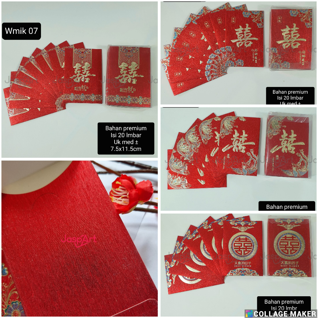 Jual ANGPAO WEDDING AMPLOP WEDDING ANGPAO SANGJIT ANGPAO SUSU TEBAL ...