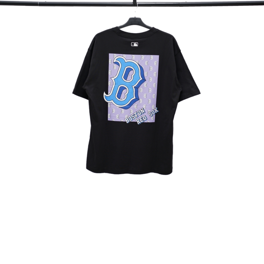 Jual MLB PURPLE BOSTON TEE | Shopee Indonesia