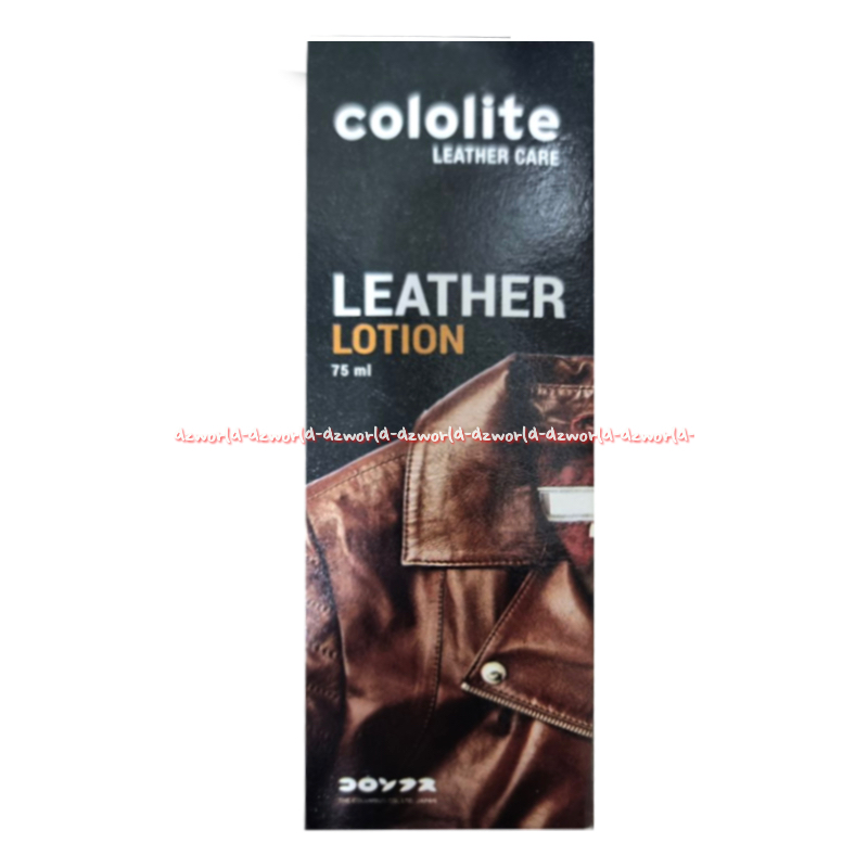 Jual Cololite Leather Lotion 75ml Cairan Pembersih Sepatu Bahan Kulit ...