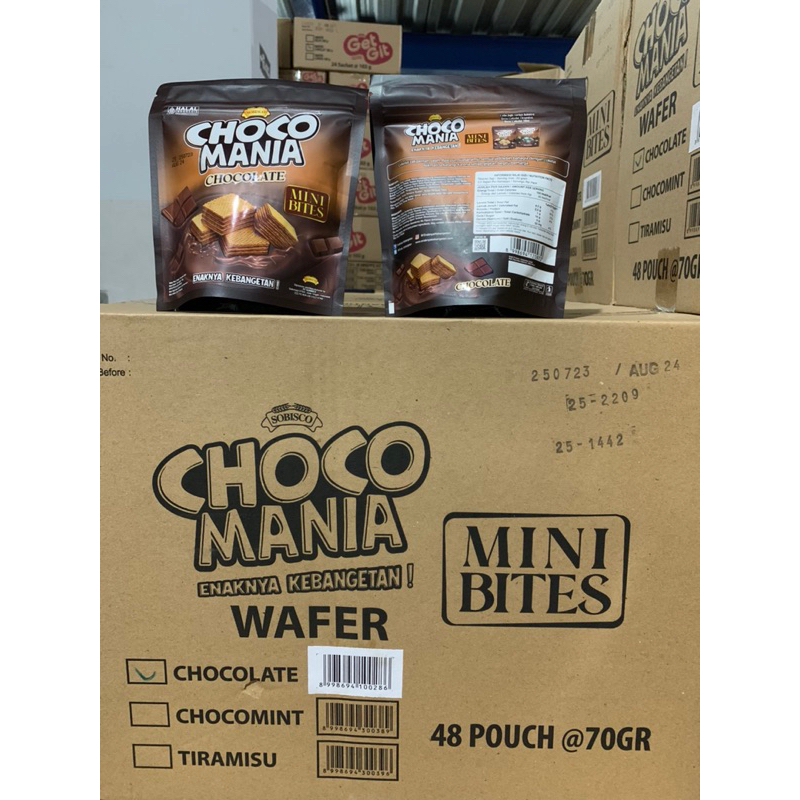 Jual Chocomania Wafer Chocolate Kemasan Cube. | Shopee Indonesia