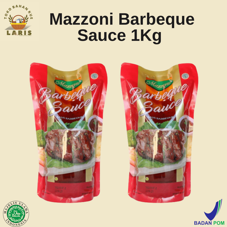Jual Mazzoni Barbeque Sauce 1 Kg | Shopee Indonesia