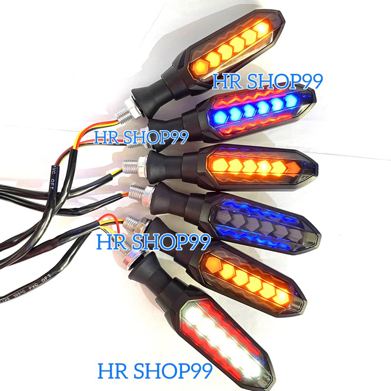 Jual LAMPU SEN MOTOR LED RUNNING UNIVERSAL LAMPU SEIN VIXION CB150 ...