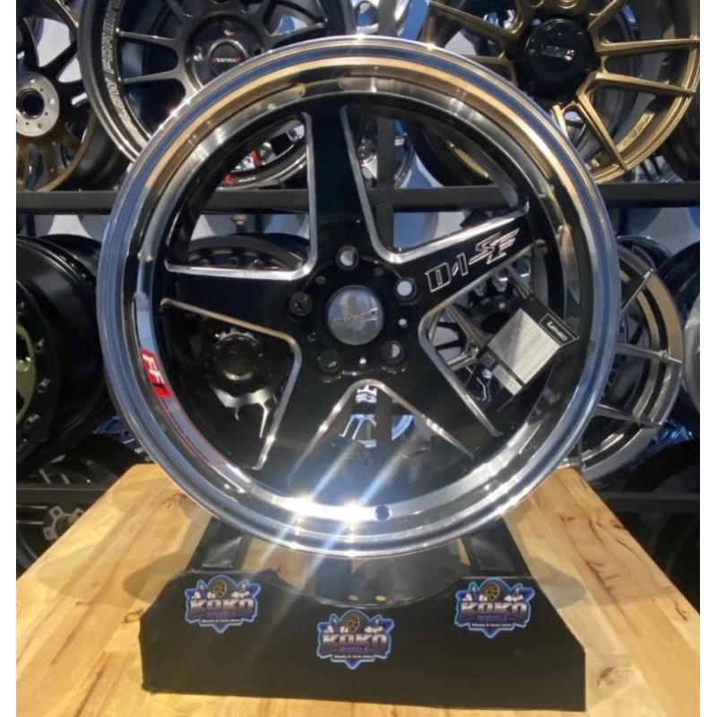 Jual Velg Mobil Samlong Lenso D1 R18 untuk Innova Xpander HRV CRV ...