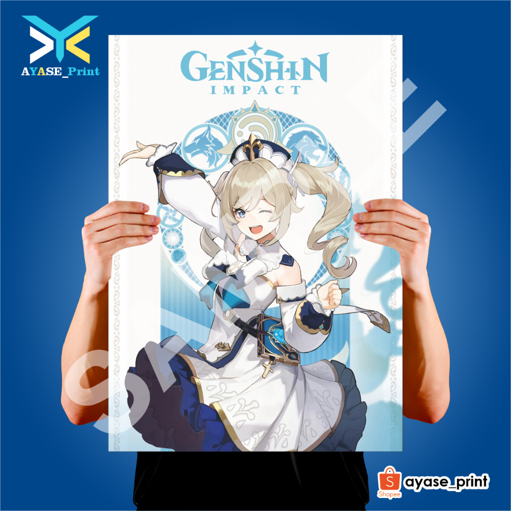 Jual Poster Anime Game Genshin Impact Pack 1 | aether albedo alhaitham ...