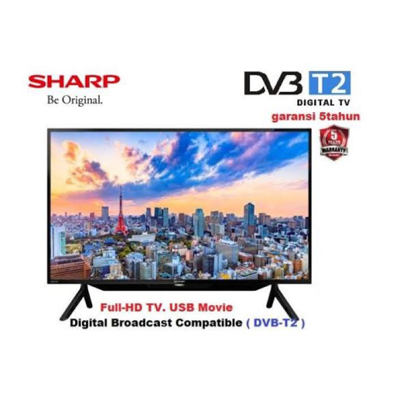 Jual TV LED SHARP 42 INCH DIGITAL 42DD1I TV SHARP ANDROID TV 42 INCH (42EG) GARANSI RESMI 5THN ...