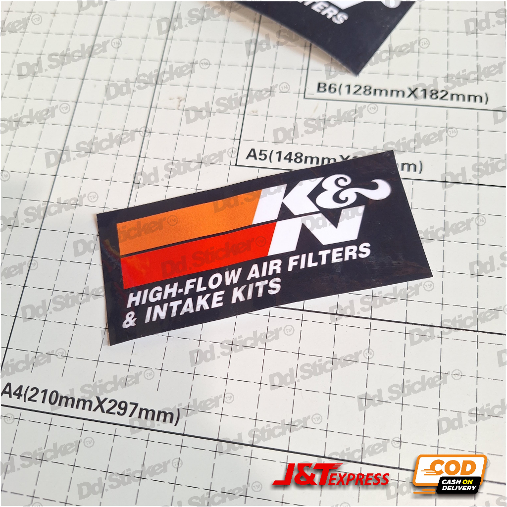 Jual Sticker K&N Air Filters | Shopee Indonesia