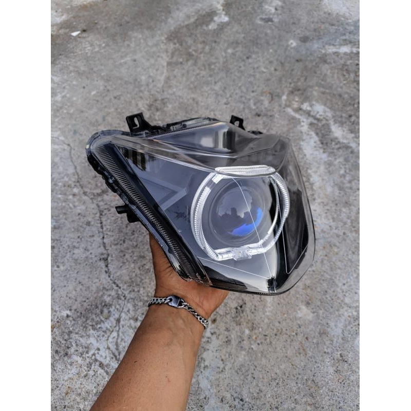 Jual lampu Beat 2017/2018 set biled projector 2,5 inch AES turbo SE ...