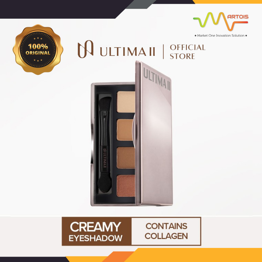 Jual Ultima II Wonderwear Eye Posh Colour Quad / Eyeshadow | Shopee ...
