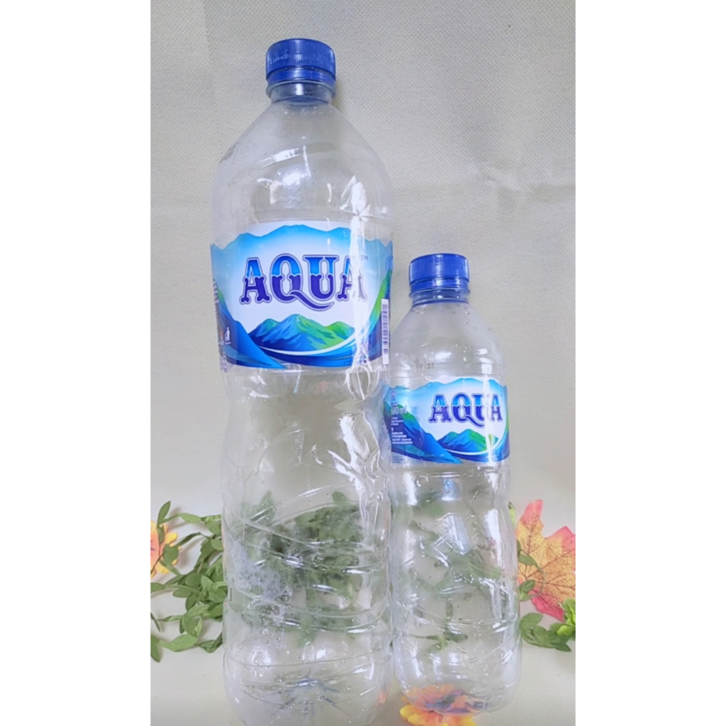 Jual Botol Aqua Besar Bekas cocok untuk pakarya / Botol Aqua Besar ...