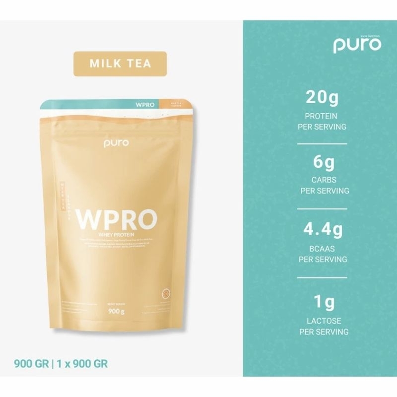 Jual Puro Wpro 900 Gram Whey Protein Concentrate (Rasa Chat Admin ...