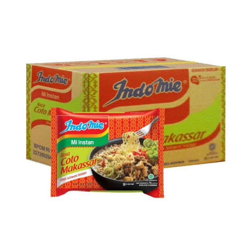 Jual Indomie Rasa Coto Makassar 1 Dus | Shopee Indonesia