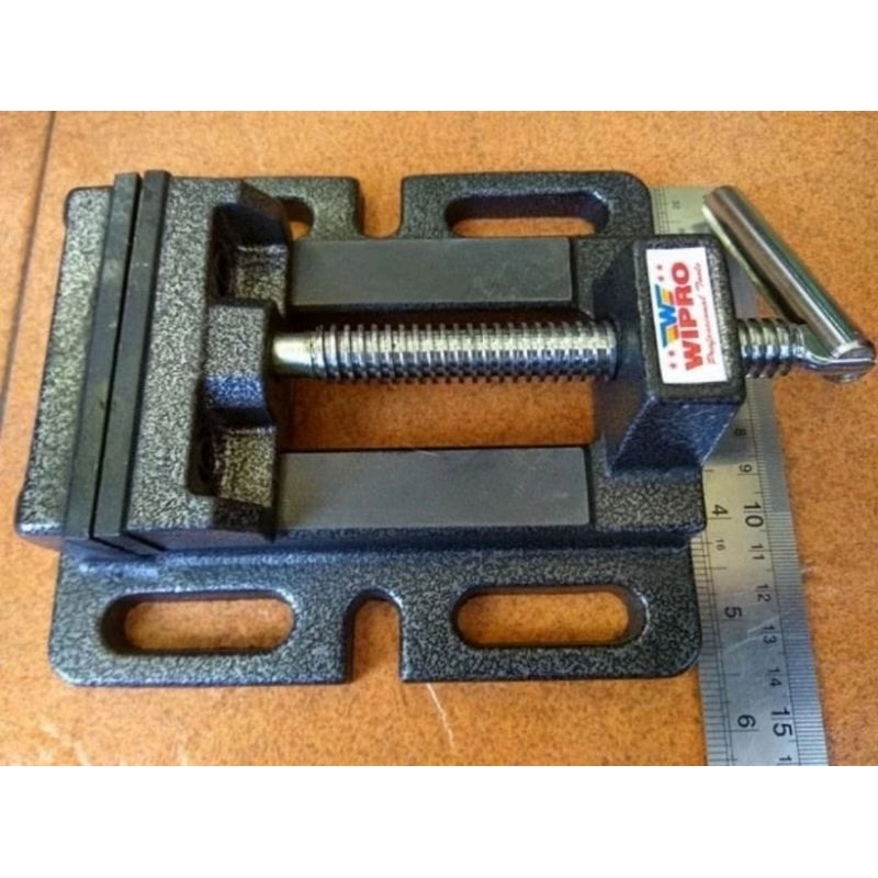 Jual Catok Ragum Mesin Bor Duduk 3" WIPRO Dudukan Drill Stand Ragum ...