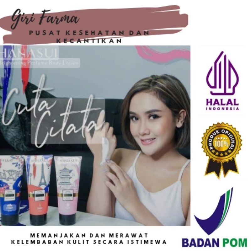 Jual Hanasui Perfume Body lot 180 ml | Shopee Indonesia