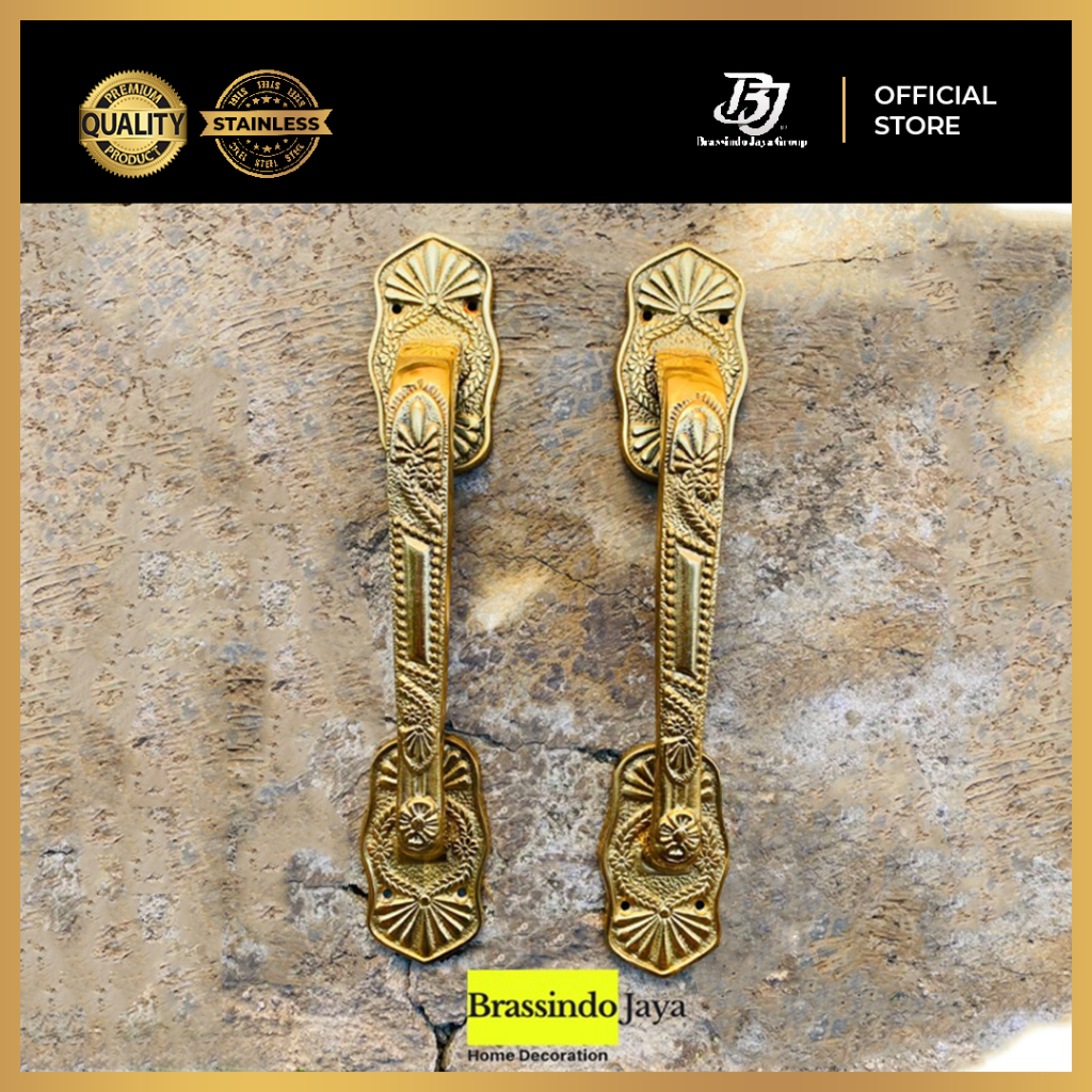 Jual Handle Gagang Pintu Rumah / Pegangan Tarikan Pagar Model Cumi ...