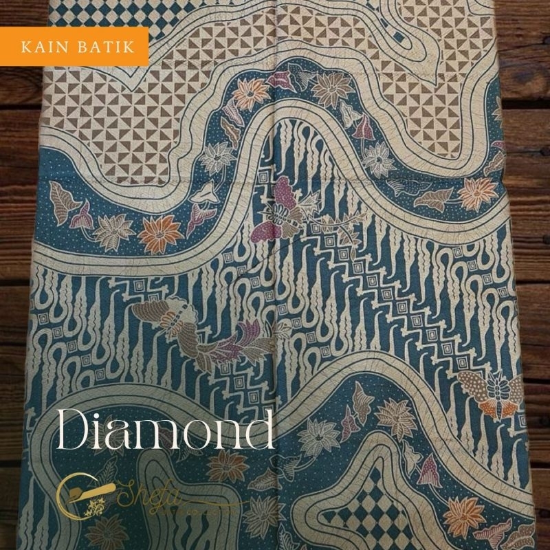 Jual Kain Batik Diamond Bahan Doby Kualitas Premium | Shopee Indonesia