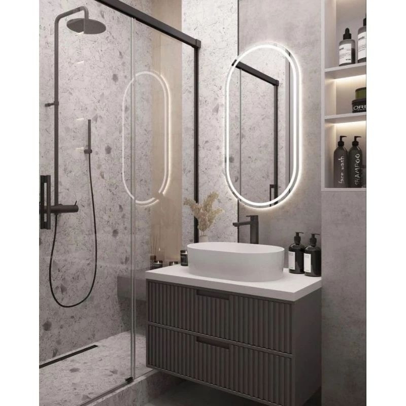 Jual cermin LED cermin TOUCHSCREEN cermin tempel dinding cermin ...