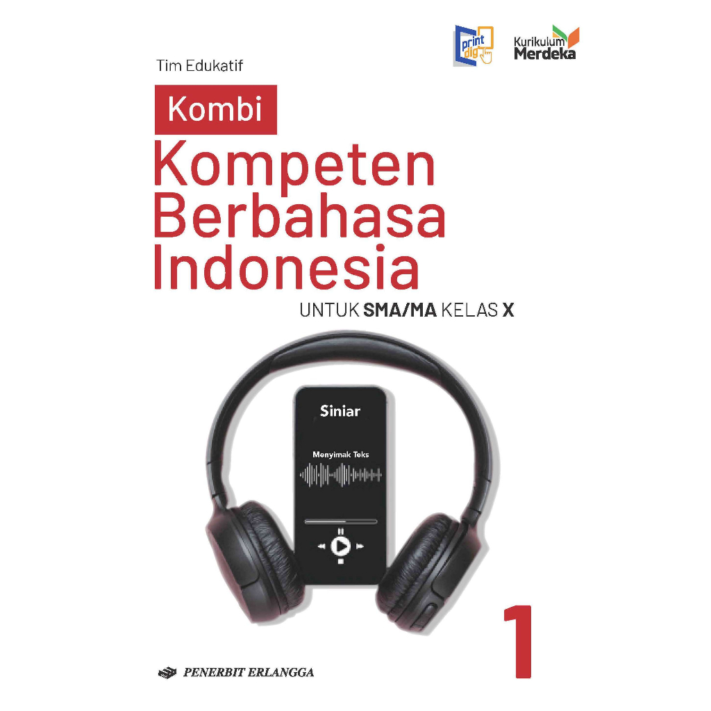 Jual buku teks KOMPETEN BERBAHASA INDONESIA SMA Kelas 10-11 kurikulum ...