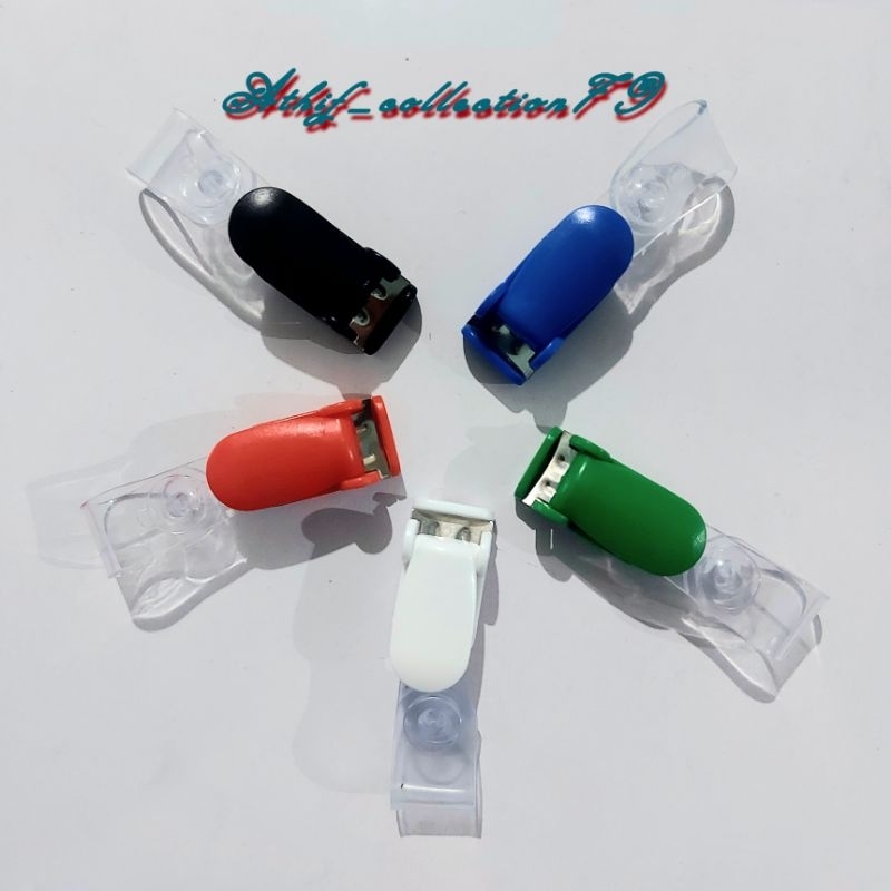 Jual Jepitan Id Card Plastik Klip Id Card Jepit Id Card Alumunium Akrilik Transparan | Shopee ...