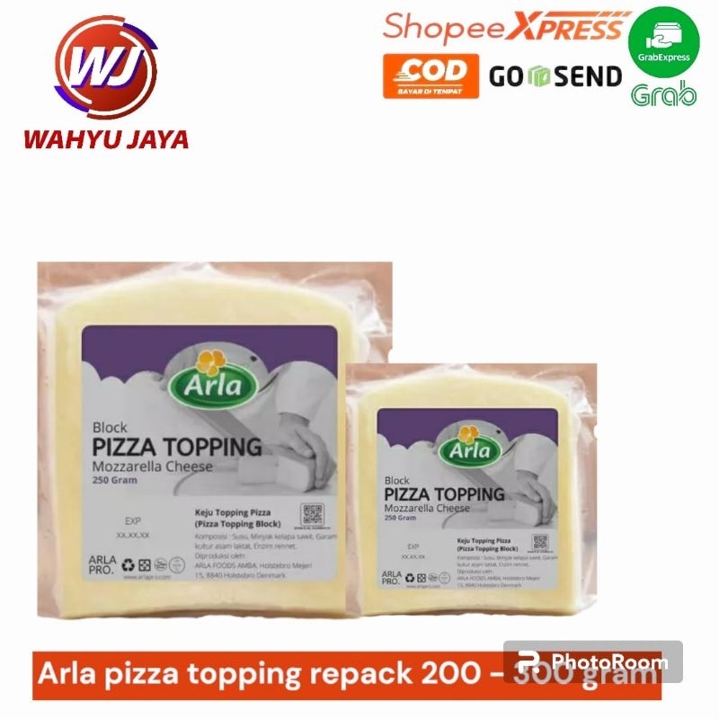 Jual Arla pizza topping repack 200 - 300 gram | Shopee Indonesia