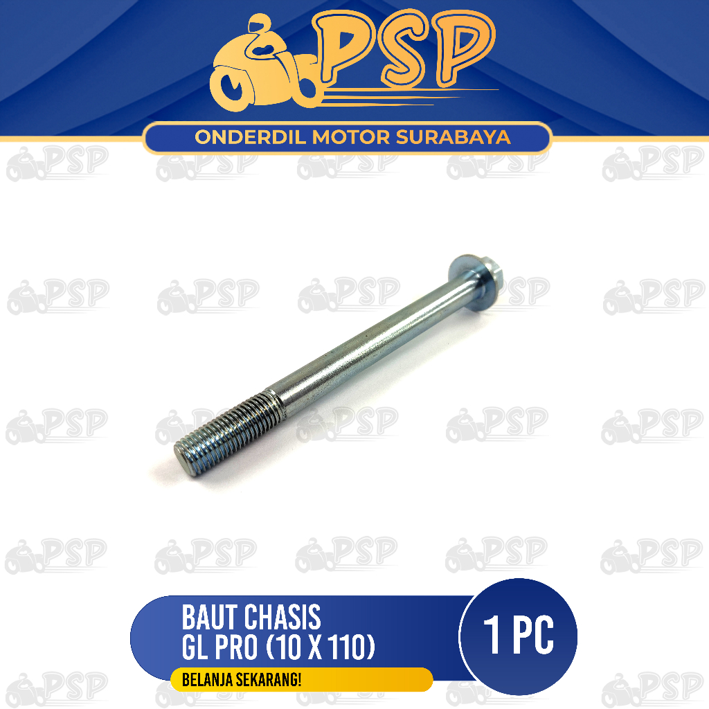 Jual Baut Chasis GL Pro (10x110) - Baud Bodi Body Rangka Mesin Honda GL ...
