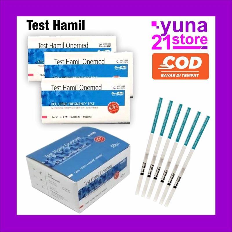 Jual TESPEK ONEMED TESPEK KEHAMILAN ONEMED TEST PACK ONEMED ( MIN ORDER ...