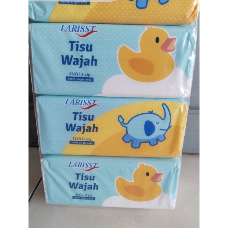 Jual Tissue LARISST tissue wajah 250 sheets 2ply | Shopee Indonesia
