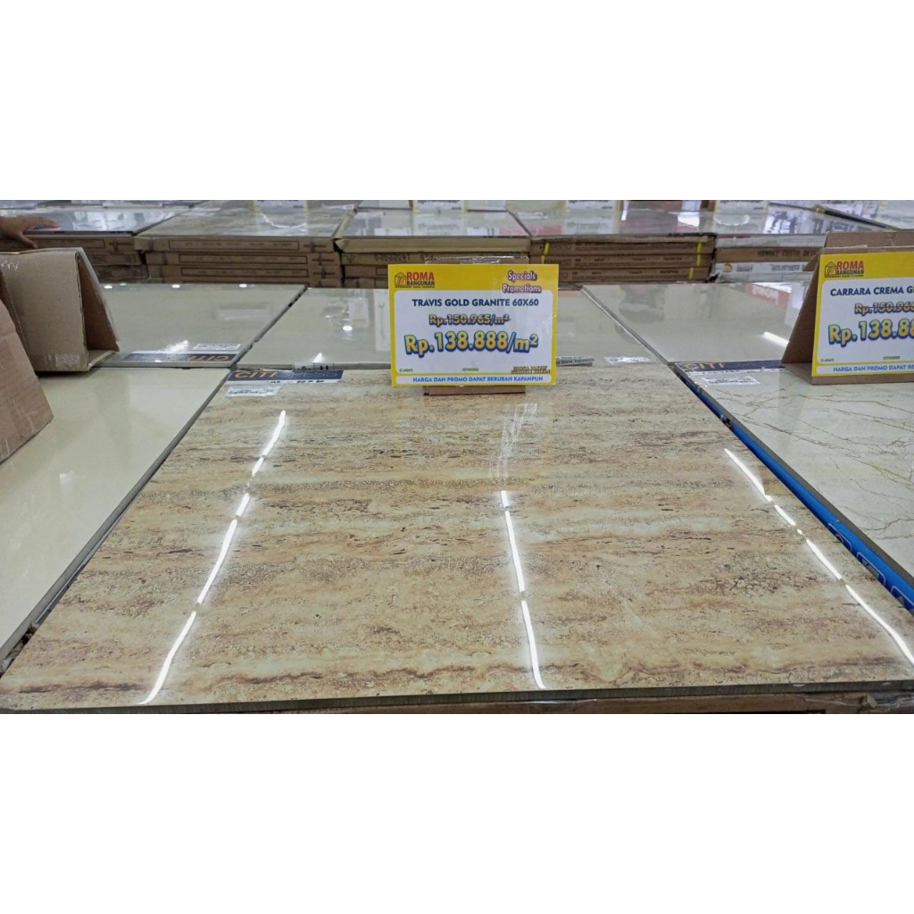 Jual Cittigress Granit Lantai / Granite Dinding Travis Gold 60X60 ...