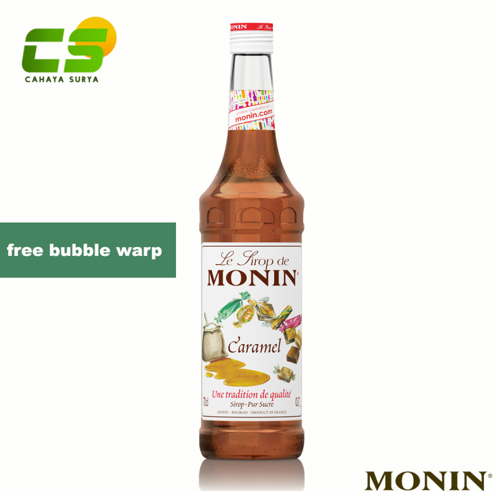 Jual Monin Syrup/Sirup - Caramel Syrup 700 ml | Shopee Indonesia