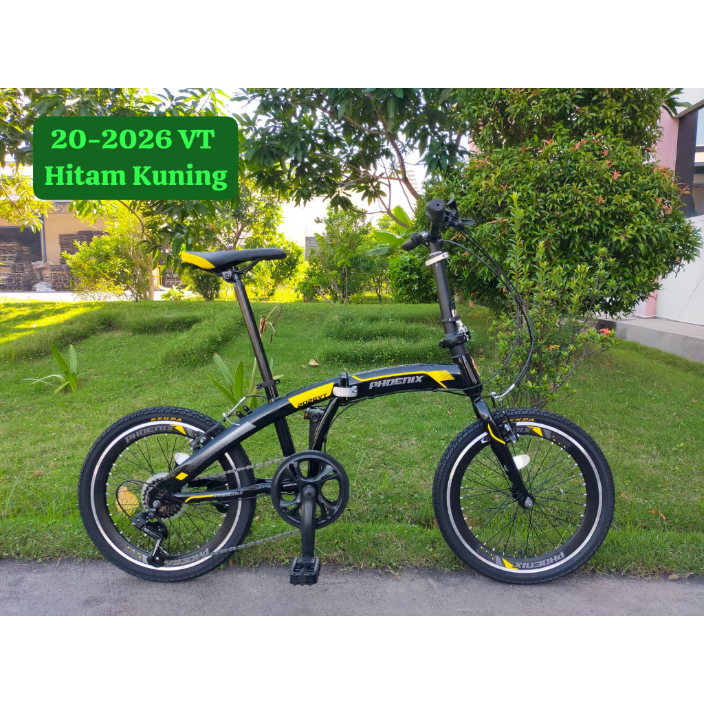 Jual SEPEDA LIPAT DEWASA 20" PHOENIX 2026 VB VELG TINGGI | Shopee Indonesia